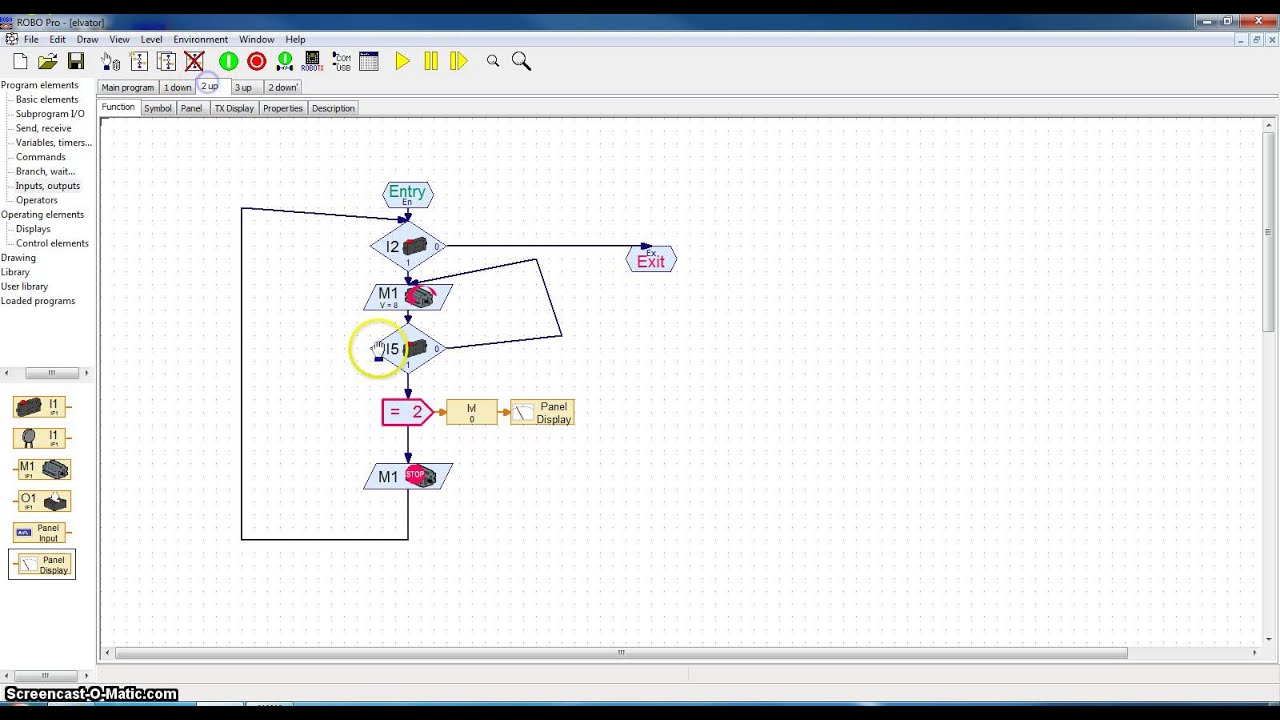RoboPro Panel Elements