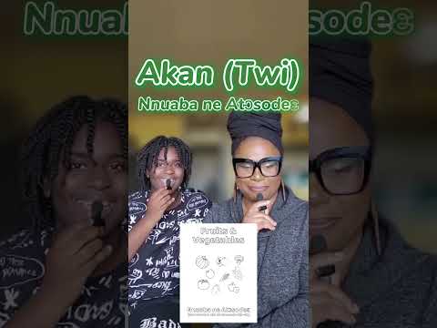 5 AKAN (TWI) Fruit and Vegetable Words You Should Know!