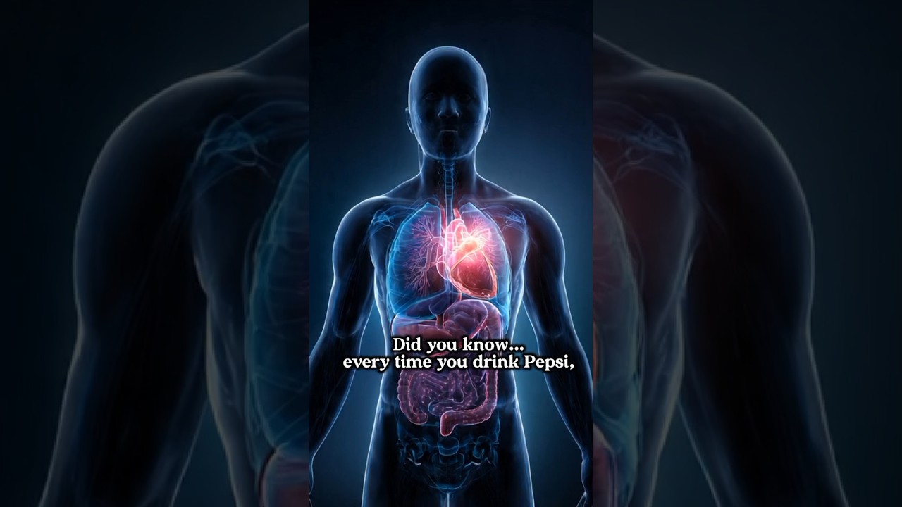 What Happens Inside Your Body When You Drink Soda | 3D Human Anatomy Animation