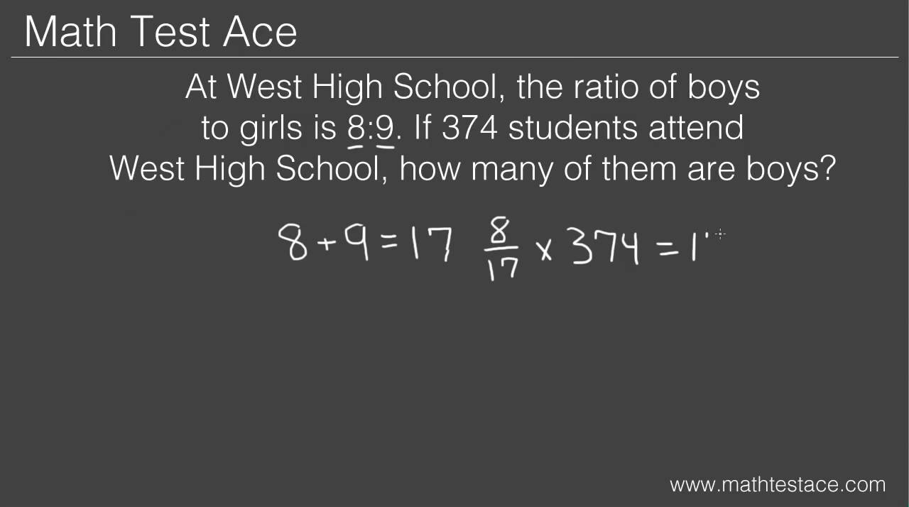 How to Solve Ratio Word Problems