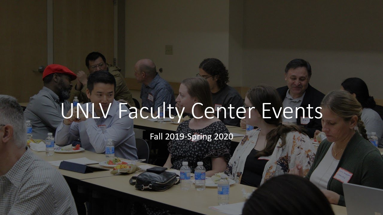 Faculty Center Events 2019-2020