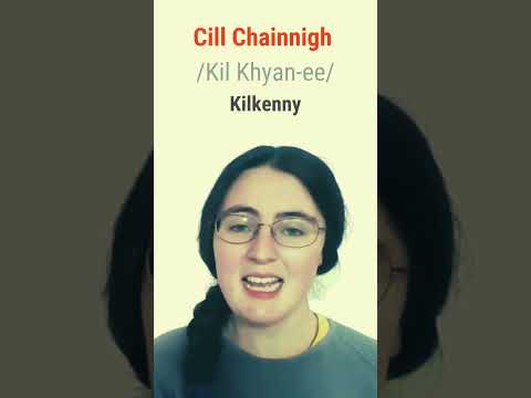 How to say County Kilkenny in Irish. #bitesizeirish