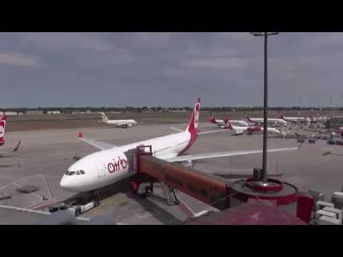 View of the Terminal C of A to the Berlin Tegel airport TXL/EDDT