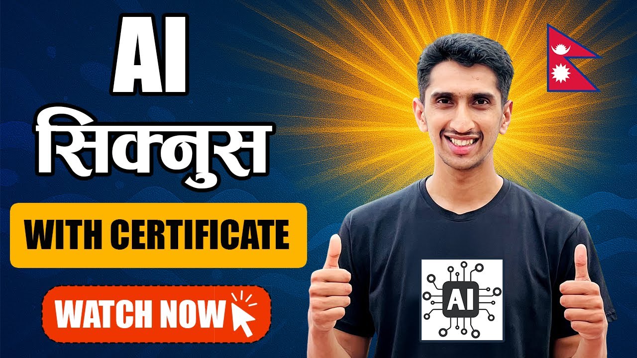 AI Complete Basic Course In Nepali - With Certificate