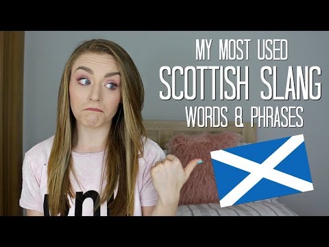 My Most Used Scottish Slang Words & Phrases | Kirstie Bryce