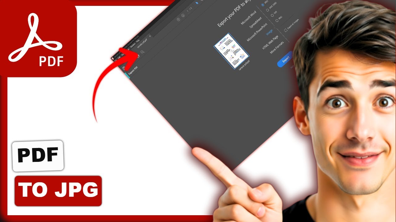 How to convert PDF to JPG in Adobe Acrobat (Easiest Way)(2026 Guide)