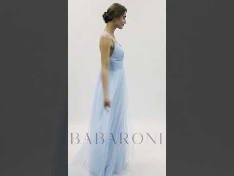 Babaroni Evelyn-Convertible Back Floor Length Tulle Dresses