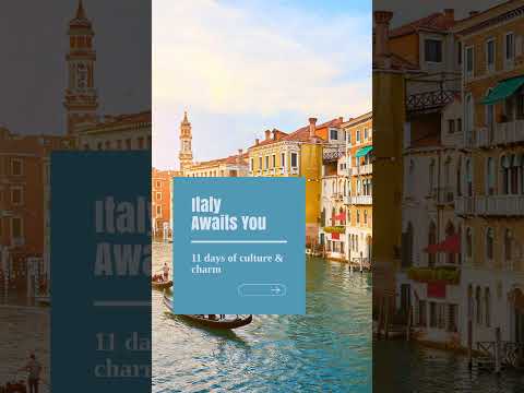 Explore Italy This Summer