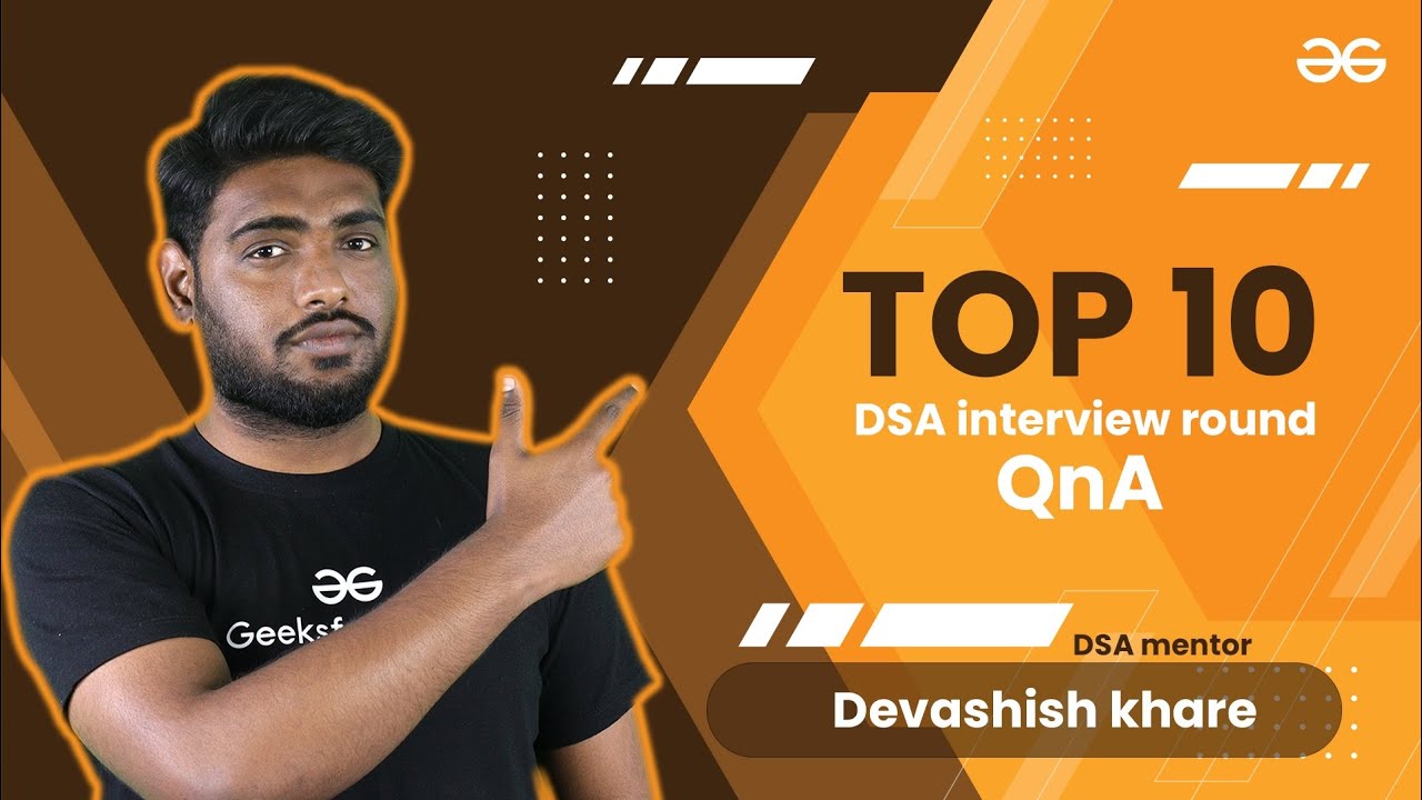Top 10 DSA Topics | Master these To Ace In Your Career | GeeksforGeeks