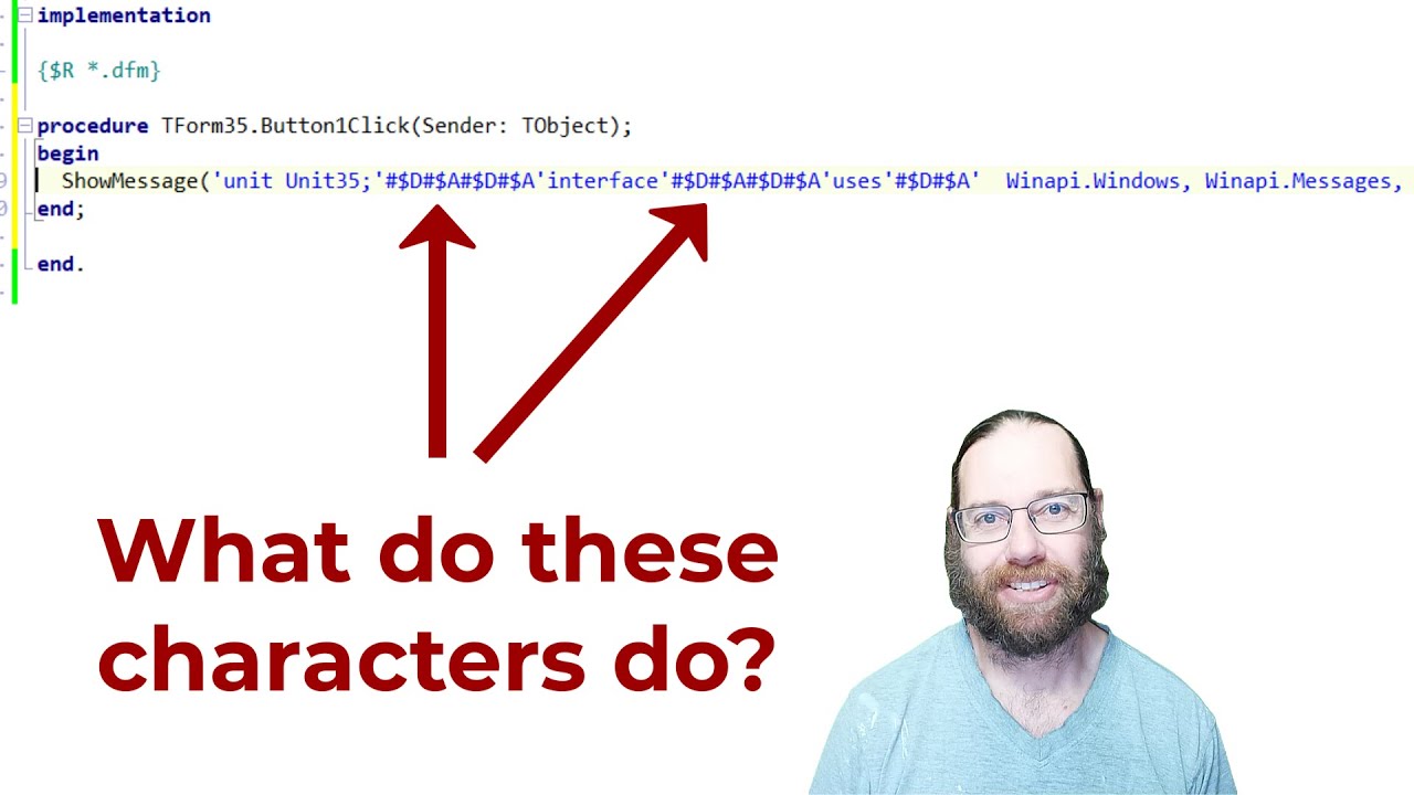 Strings From the Debugger - Delphi #216