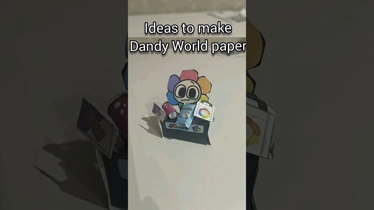 ꒰⁠⑅⁠ᵕ⁠Ideas to make Dandy world paper ᵕ⁠꒱⁠˖⁠♡#dandysworld #ideas #oc #roblox
