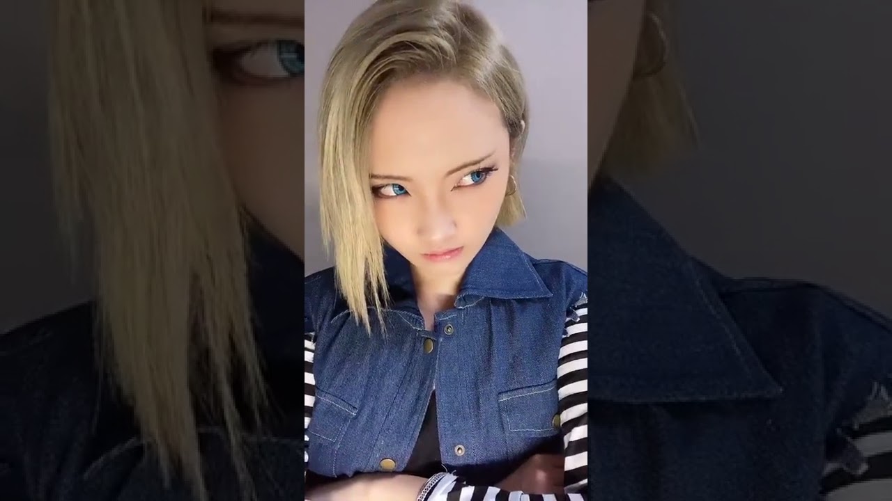 Android 18 COSPLAY C18   Dragon Ball Z TikTokCosplayers Compilation