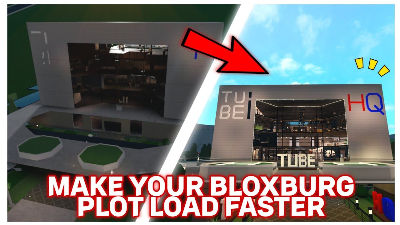 Make Your Bloxburg Plot Load Faster! • This Is How! 🛠