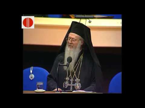 Ο ΟΙΚΟΥΜΕΝΙΚΟΣ ΠΑΤΡΙΑΡΧΗΣ ΣΤΟ ΕΥΡΩΠΑΪΚΟ ΚΟΙΝΟΒΟΥΛΙΟ ΣΤΟ ΣΤΡΑΣΒΟΥΡΓΟ ΤΟ ...