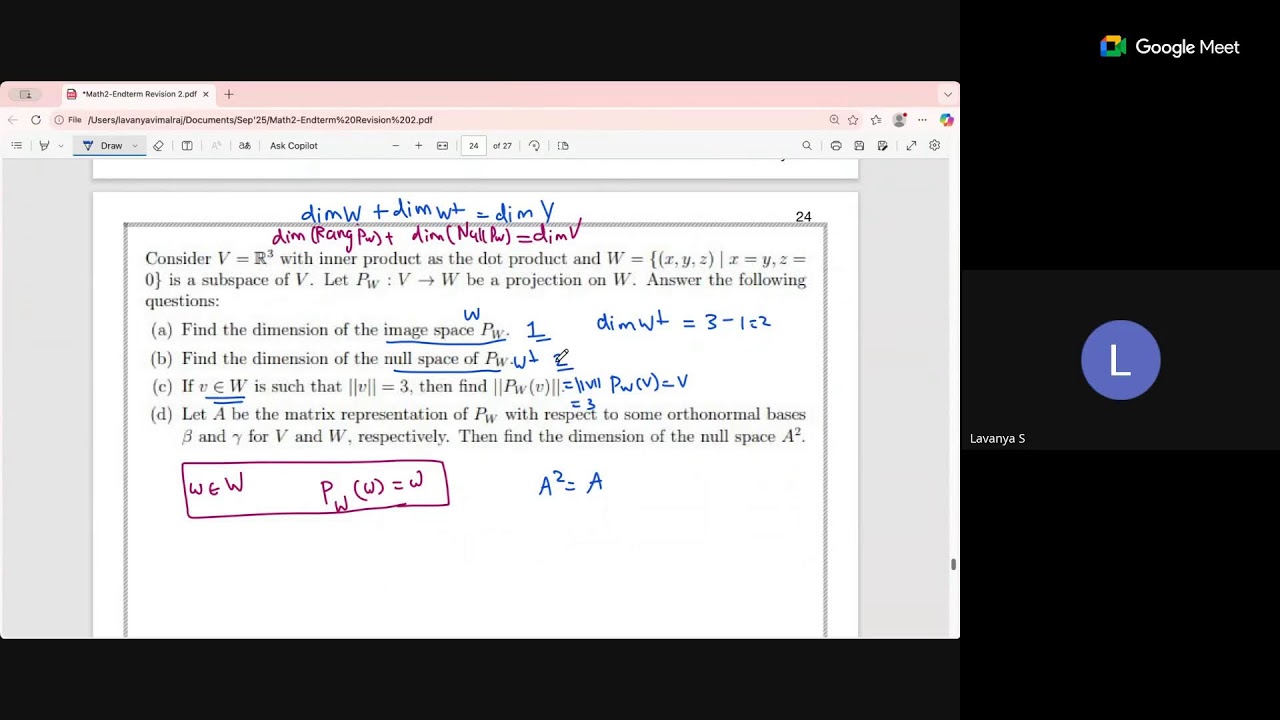 Maths 2 | Endterm Revision 2 | Week 5-8
