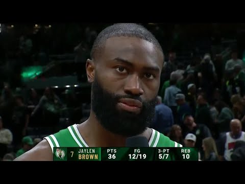 Jaylen Brown reacts to taking a 2-0 lead over the Magic: We win as a team, we lose as a team π