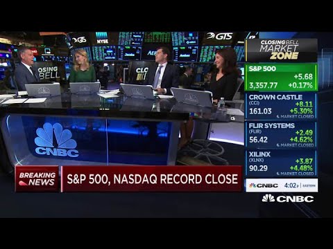 S&P 500 and Nasdaq close at record highs