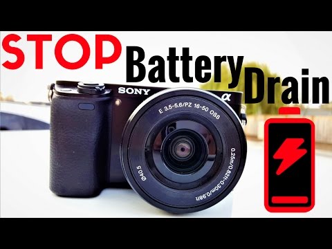 Sony a6000 BATTERY DRAIN | Alpha A6000 Guide | Best 2 Fixes + Stop Overnight Power Loss
