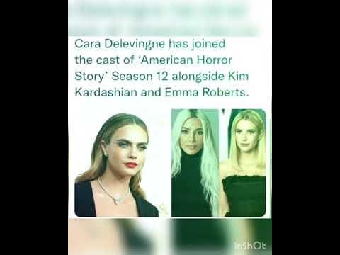 Cara Delevingne has joined the cast of ‘American Horror Story’ Season 12 alongside Kim Kardashian