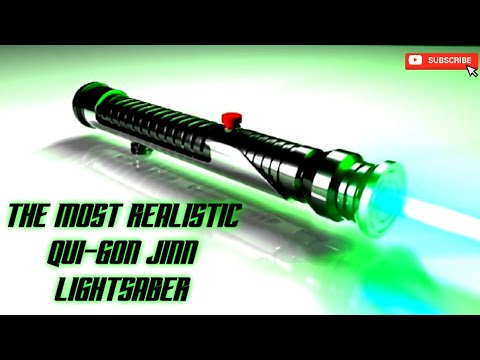 The Most Realistic Qui-Gon Jinn Lightsaber Replica | Vintage Larbel | Full Review | Star Wars TPM
