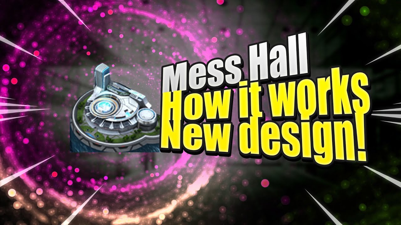Mess Hall | Exploring Star Trek Fleet Command's new building | How does it differ from others?