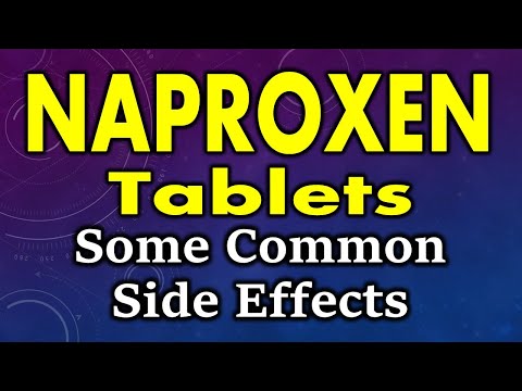 Naproxen side effects | Common side effects of naproxen | Naproxen tablet side effects