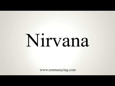 How To Pronounce Nirvana