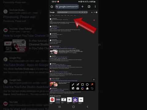 how to log in youtube studio/youtube studio #danacademy #shots #viral