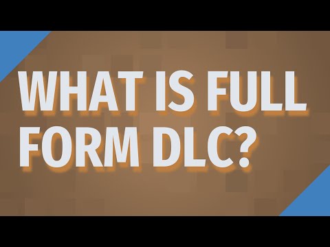 What is full form DLC?