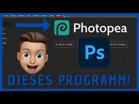 Das BESTE kostenlose Bildbearbeitungsprogramm! Photoshop Alternative Photopea