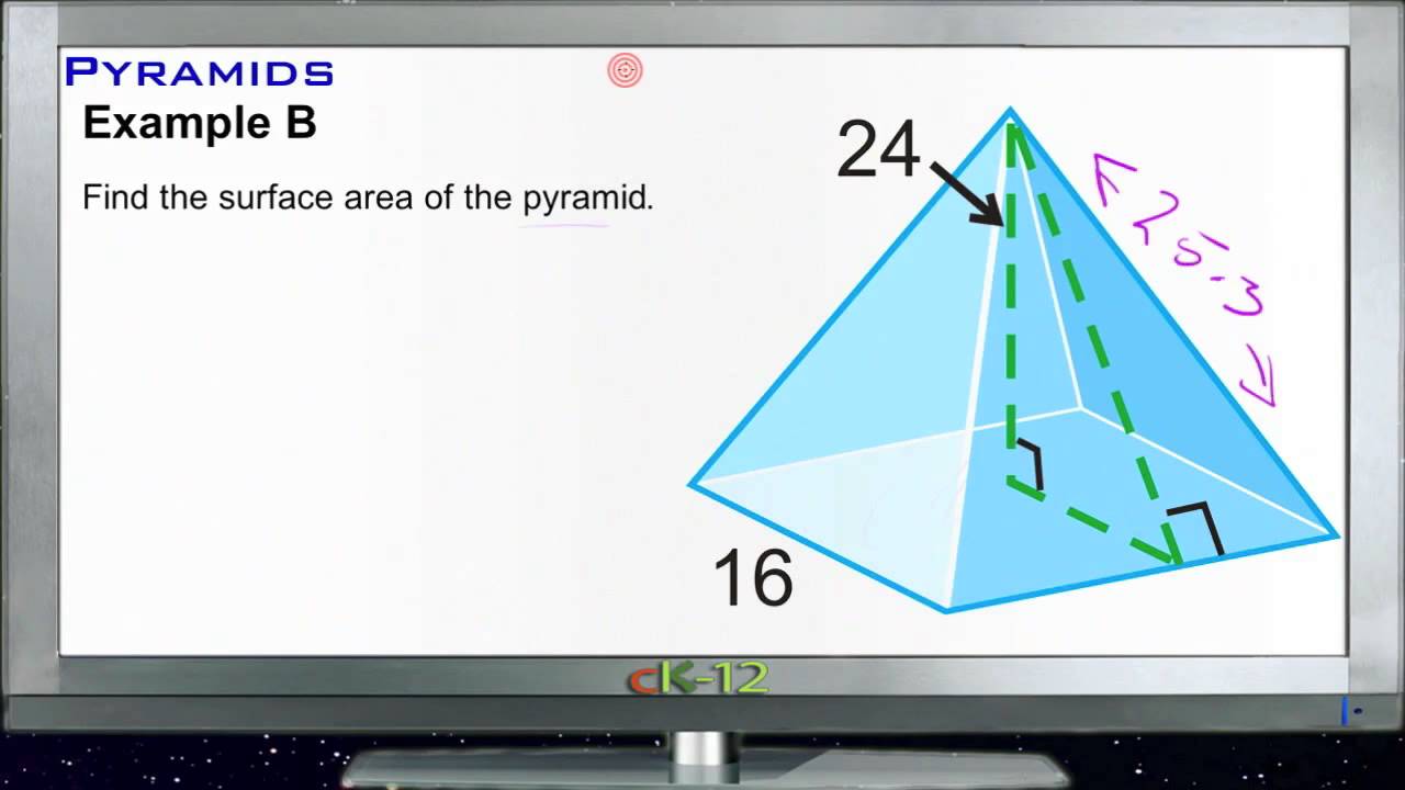 Pyramids: Examples (Basic Geometry Concepts)