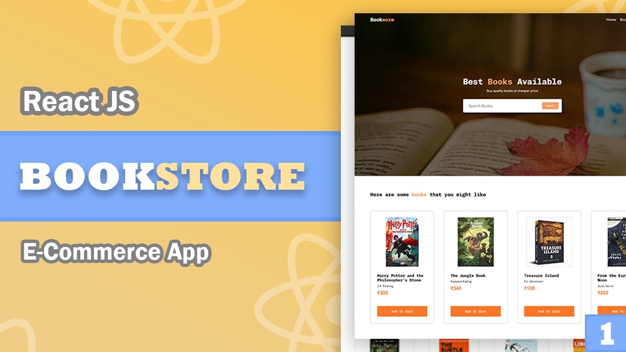 Build an E-Commerce App using ReactJS - PART 1 Project Overview [React JS for Beginners]