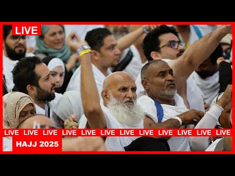 ???? Live Stoning of the Devil (Ramy al-Jamarat) Hajj 2025 LIVE from Makkah | Eid ul-Adha Takbeer
