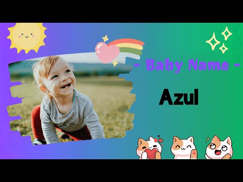 AZUL | Azul name meaning | Girl Name Meaning | Blue, heaven, sky (2023)