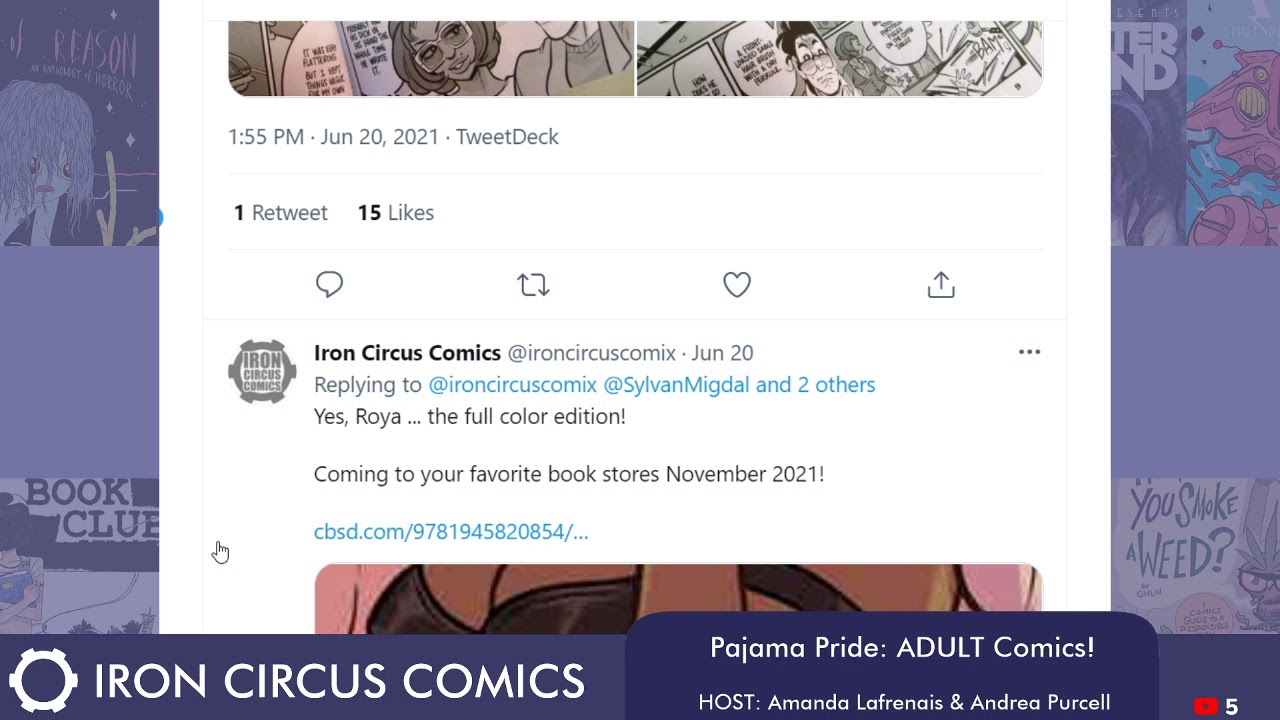 Pajama Pride: Adult Comics