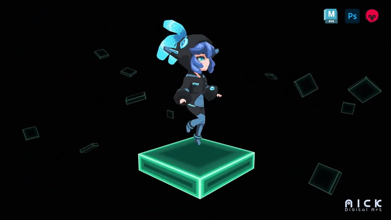 Nick Lin Demo Reel 2024 (3D Character / Props Art)