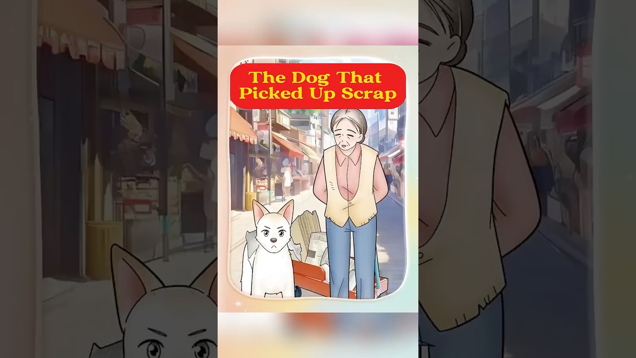 The Dog That Picked Up Scrap. #cat  #animals #animation