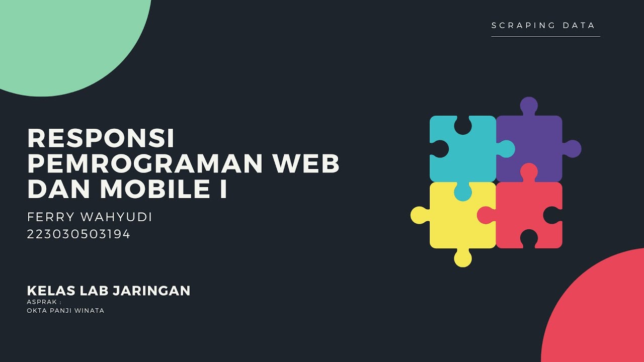 Responsi Praktikum Pemrograman Web & Mobile I - Ferry Wahyudi (223030503194)
