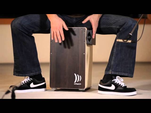 Schlagwerk Percussion CFL16 Cajon Flap XL with Jingle - Boullard Musique