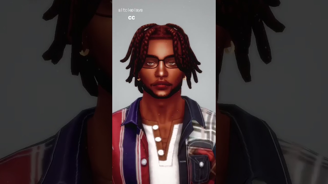 no custom content vs custom content ✨ should I add him to  the gallery? 🤔 | The Sims 4