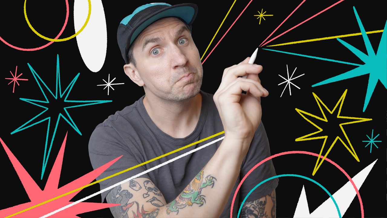 Easily Draw Shapes + Straight Lines in Adobe Fresco!