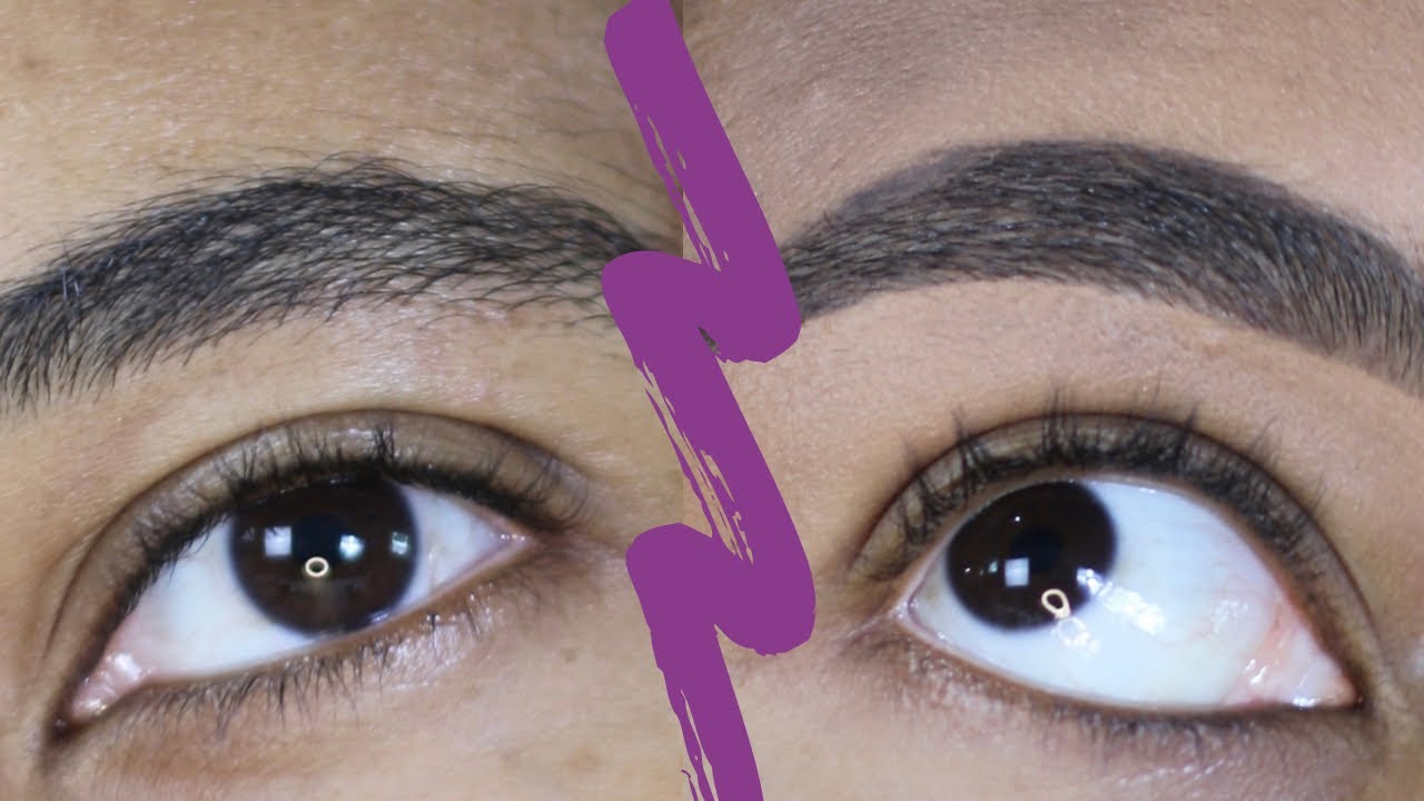 1 MINUTE Eyebrow Tutorial | Aisha Richards