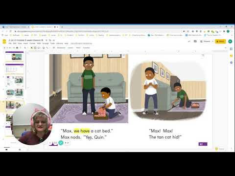 Mod 5 wk 4 Lesson 18- Words with q and x; Tan Cat