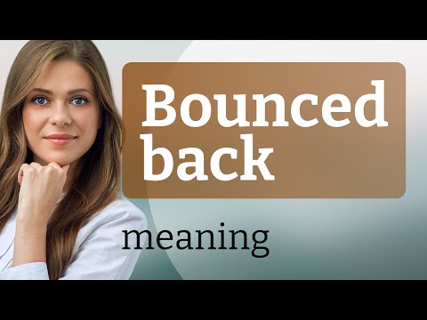 Bouncing Back: Understanding Resilience in English