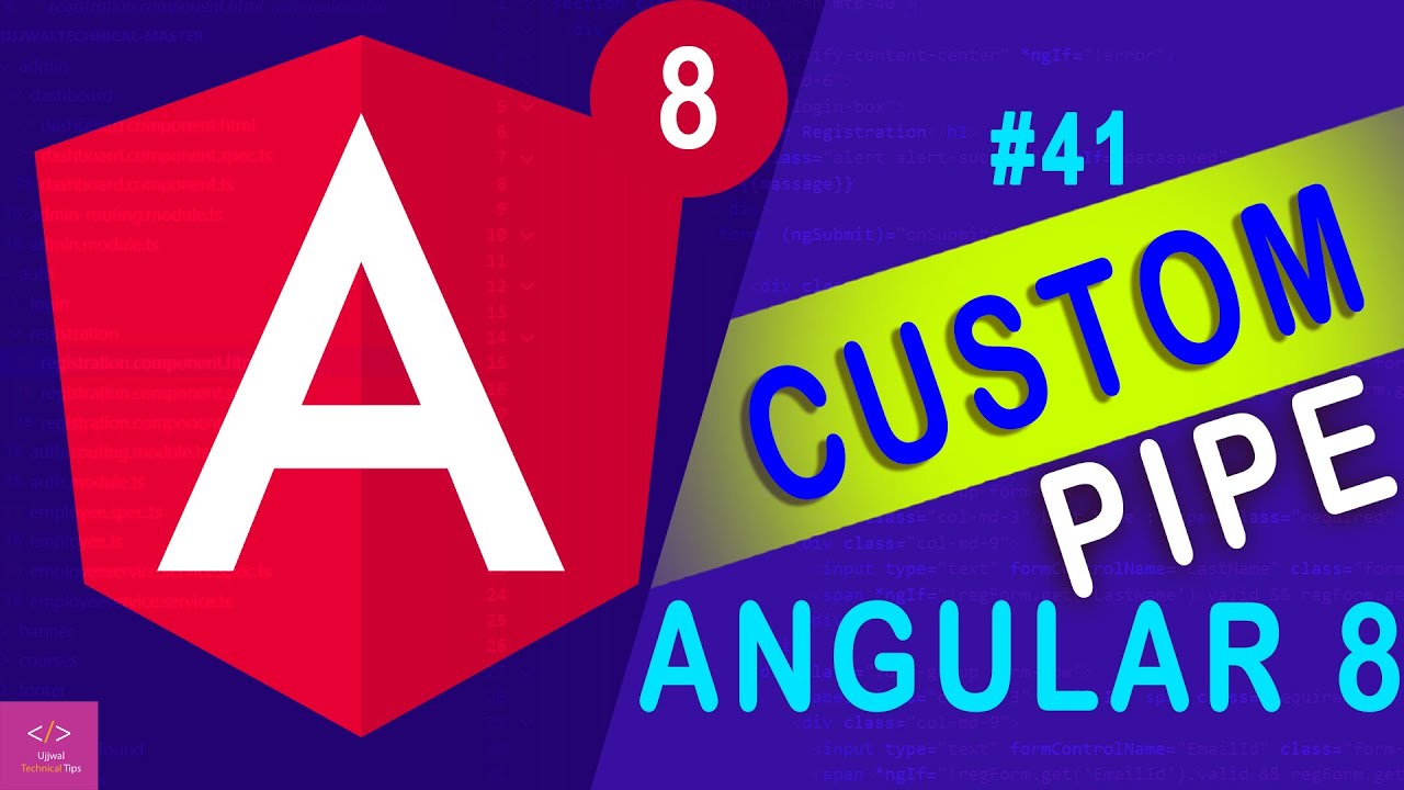 Angular tutorial custom pipe in angular 8 |  how to create custom pipe in angular | angular  pipe