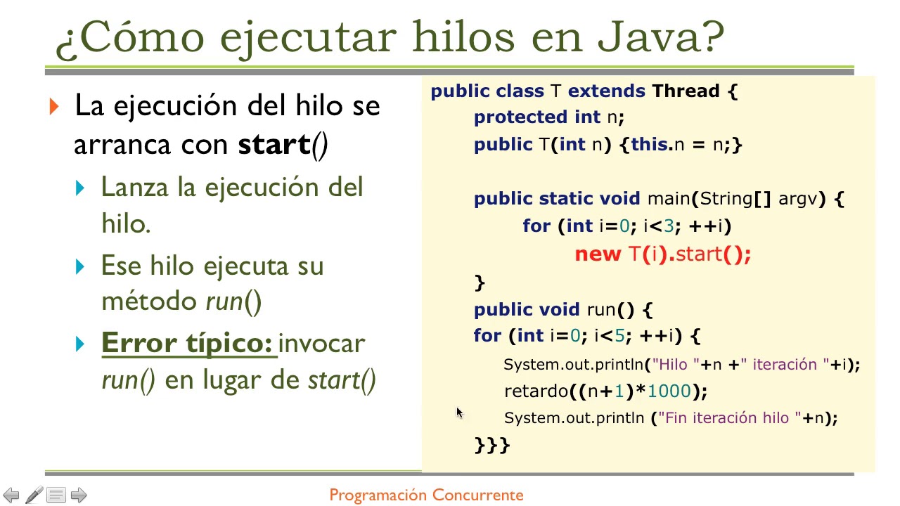 Creating Threads in Java | | UPV