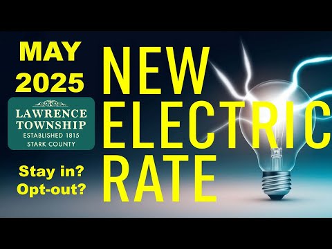 Lawrence Township's New Electric Aggregation Rate Begins May 2025 | Everything You Need to Know ⚡️