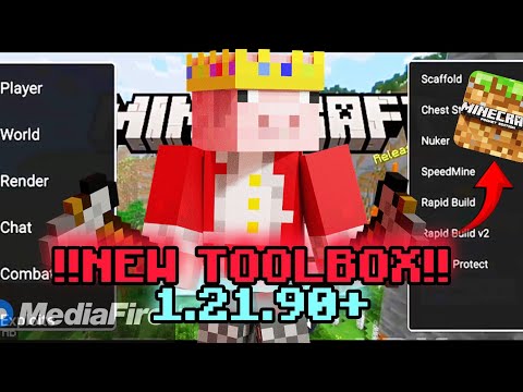 MCPE Toolbox 1.21.90 Update 🔥 | NEW Features, Mods & Hacks for Minecraft PE 2025!