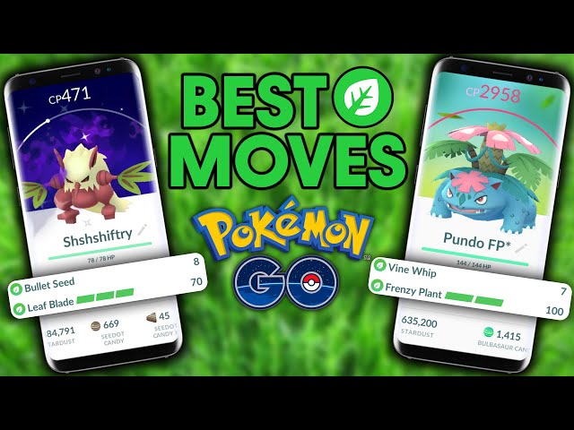 5 most powerful Grass-type Pokemon in Pokemon GO
