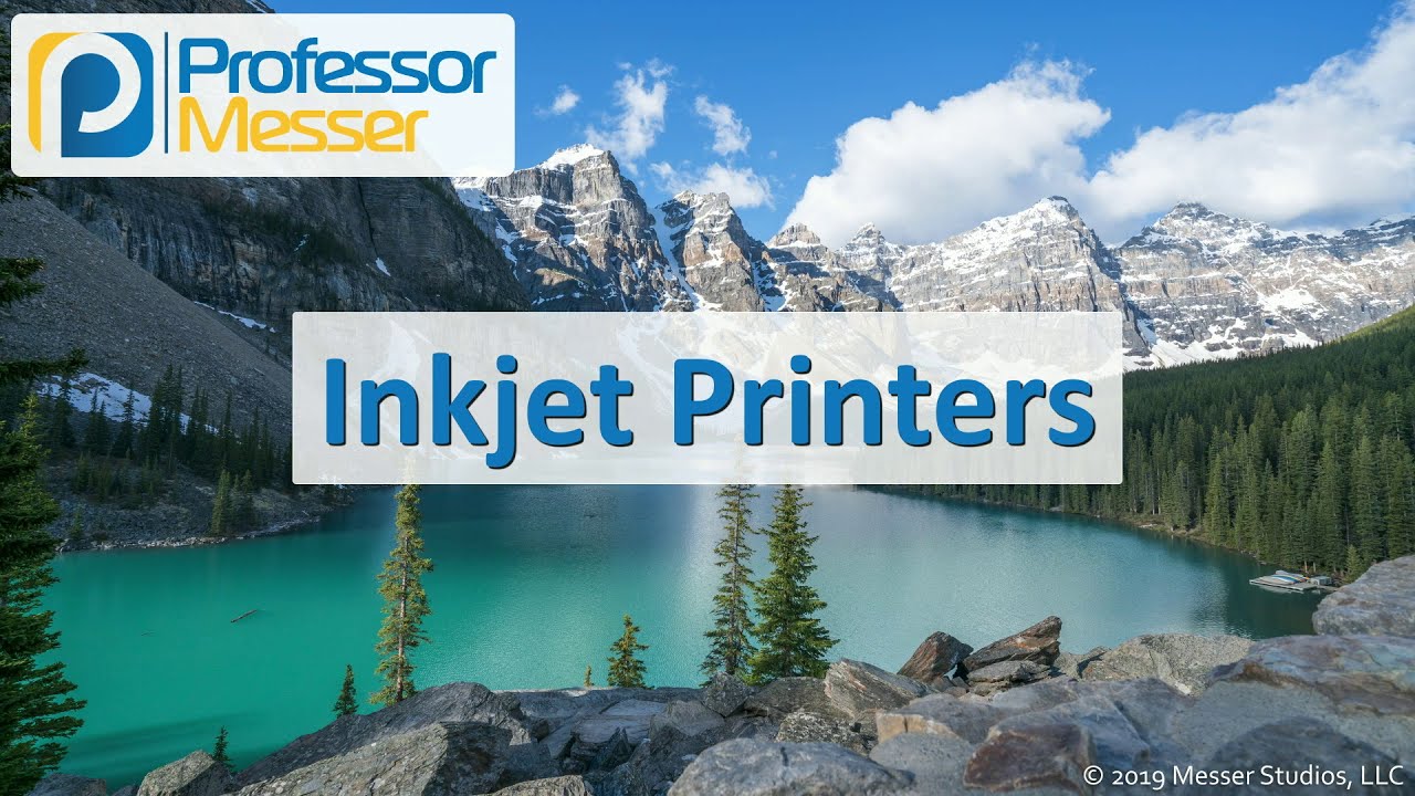 Inkjet Printers - CompTIA A+ 220-1001 - 3.11